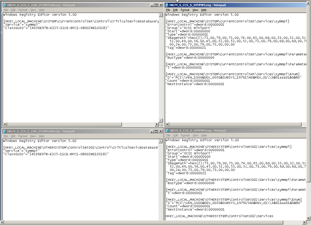 Ghost Image Restore Into VMWare Server throws 0x7B Boot Error | Toggen
