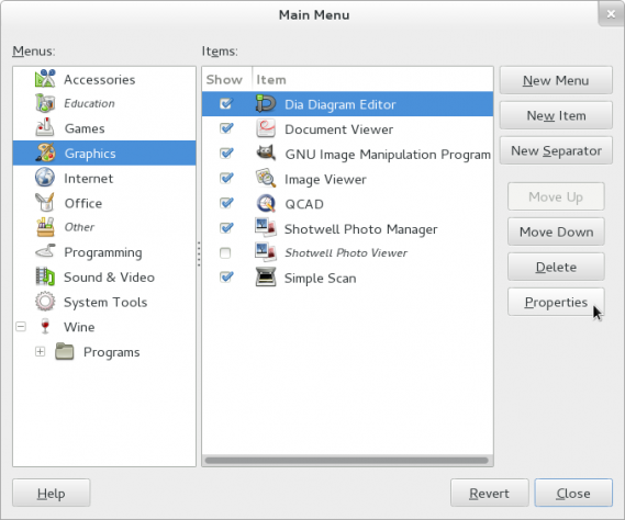 Setting up Gnome Desktop to use DIA in Single Window Mode | Toggen