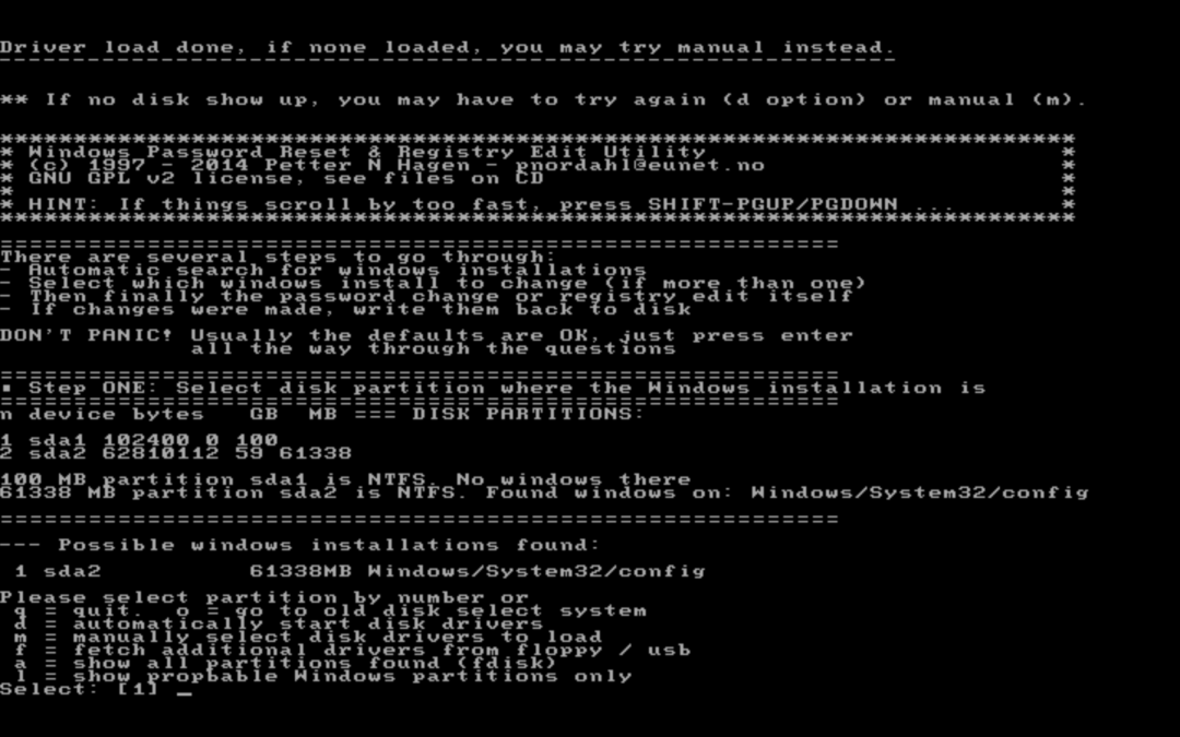 Gaining Access to A Windows Computer when you don’t know the Password ...