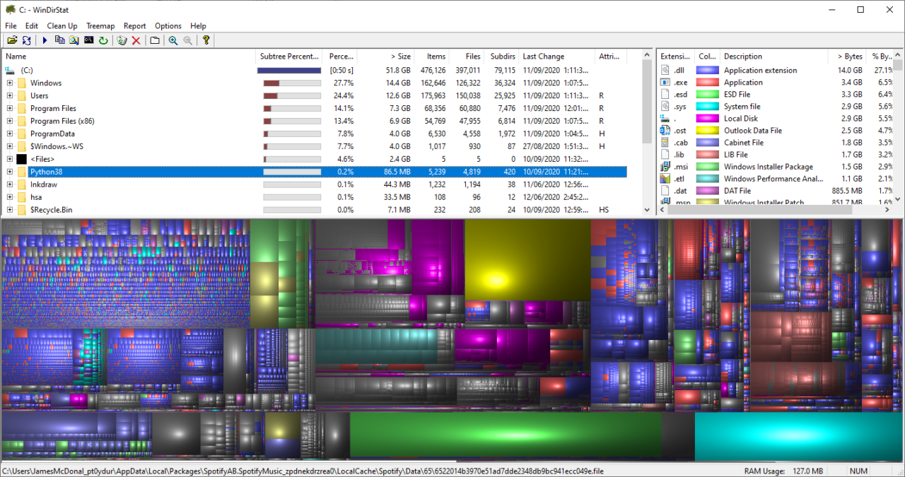 Free Program To Check File Usage On Windows Windirstat Toggen