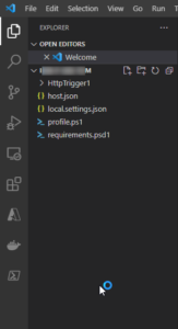 Download an Azure Function App for Development in VS Code | Toggen