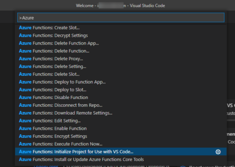 Download an Azure Function App for Development in VS Code | Toggen