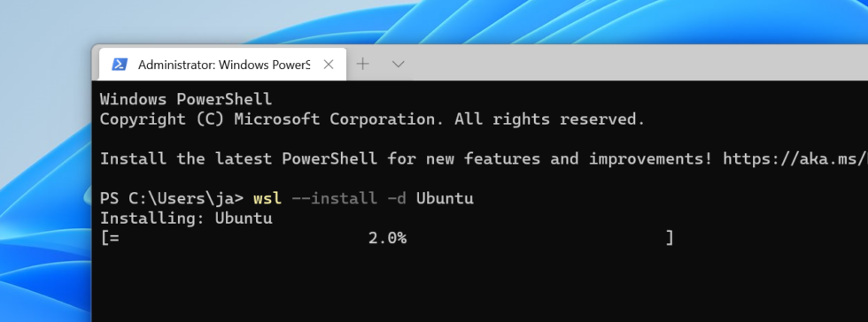 Working around WSL Installation Error Windows 11 | Toggen